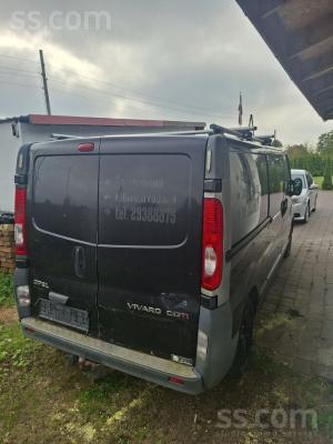 Melns Opel Vivaro 2008 Limbaži, ar dzinēja tilpumu 1.90 L un nobraukumu 488 tūkst. km par 1600 €, foto 14 vietnē AUTOMOTO.COM.LV