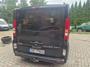 Black Opel Vivaro 2008 in Riga, with an engine capacity of 2.00 L and mileage of 437 thousand km for 5199 €, photo 7 on AUTOMOTO.COM.LV