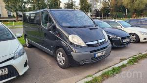 Black Opel Vivaro 2009 in Riga, with an engine capacity of 2.50 L and mileage of 266 thousand km for 5900 €, photo 6 on AUTOMOTO.COM.LV