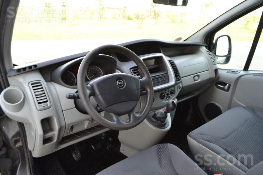 Melns Opel Vivaro 2011 Rīga, ar dzinēja tilpumu 2.50 L un nobraukumu 0 tūkst. km par 6950 €, foto 8 vietnē AUTOMOTO.COM.LV