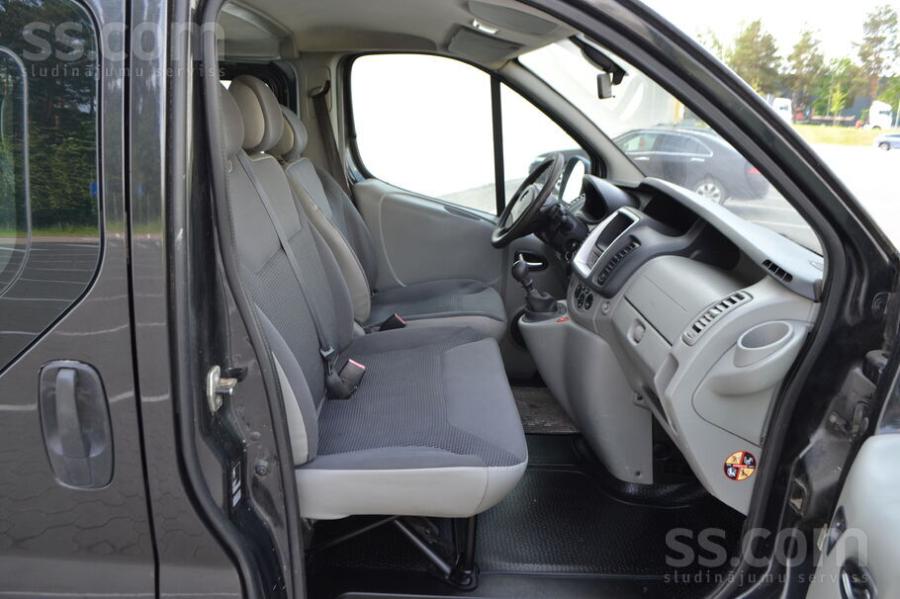 Melns Opel Vivaro 2011 Rīga, ar dzinēja tilpumu 2.50 L un nobraukumu 0 tūkst. km par 6950 €, foto 10 vietnē AUTOMOTO.COM.LV