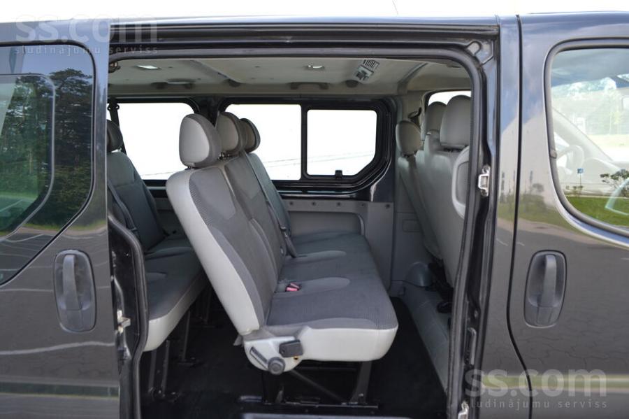 Melns Opel Vivaro 2011 Rīga, ar dzinēja tilpumu 2.50 L un nobraukumu 0 tūkst. km par 6950 €, foto 11 vietnē AUTOMOTO.COM.LV