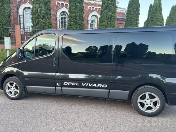 Black Opel Vivaro 2011 in Jekabpils, with an engine capacity of 2.00 L and mileage of 410 thousand km for 7100 €, photo 3 on AUTOMOTO.COM.LV