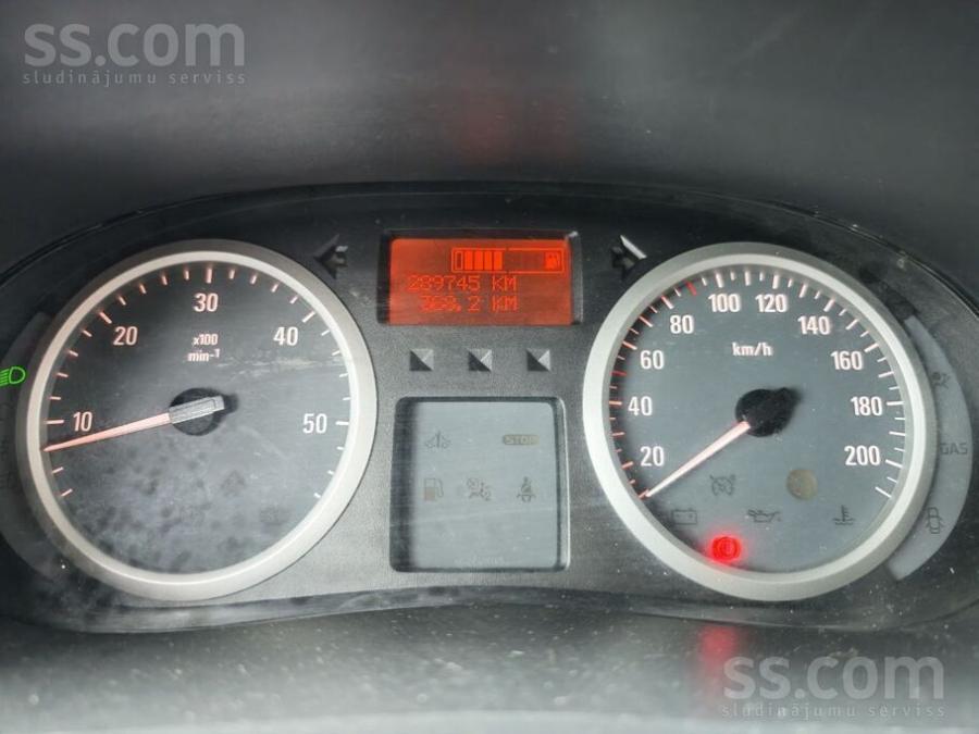 Black Opel Vivaro 2012 in Riga, with an engine capacity of 2.00 L and mileage of 290 thousand km for 4950 €, photo 11 on AUTOMOTO.COM.LV