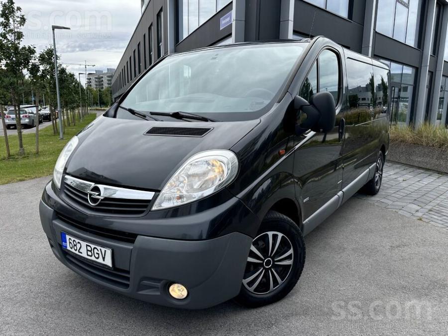 Melns Opel Vivaro 2012 Tallina, ar dzinēja tilpumu 2.00 L un nobraukumu 392 tūkst. km par 6999 €, foto 4 vietnē AUTOMOTO.COM.LV