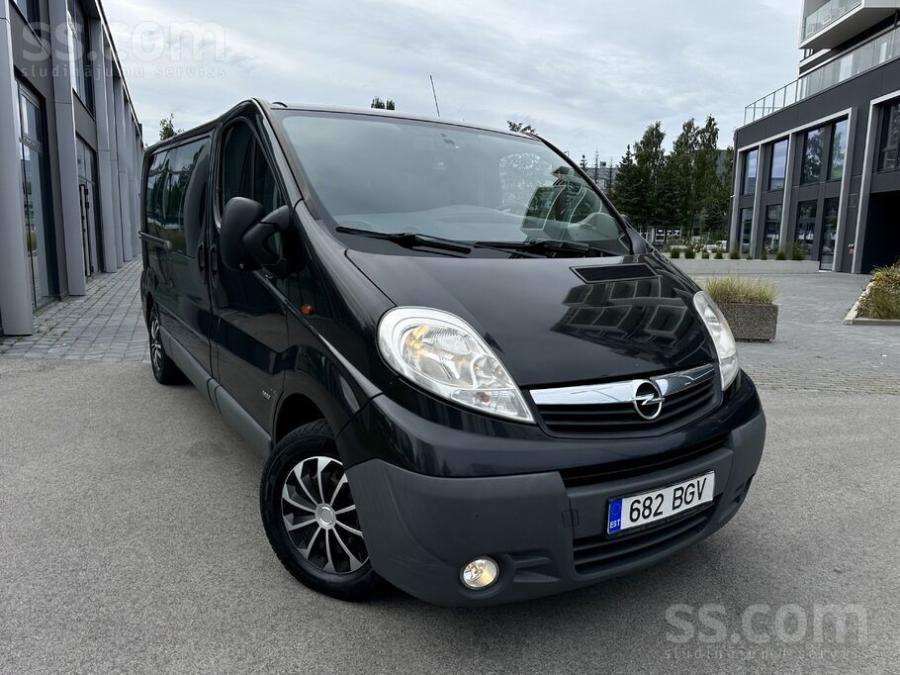 Melns Opel Vivaro 2012 Tallina, ar dzinēja tilpumu 2.00 L un nobraukumu 392 tūkst. km par 6999 €, foto 7 vietnē AUTOMOTO.COM.LV