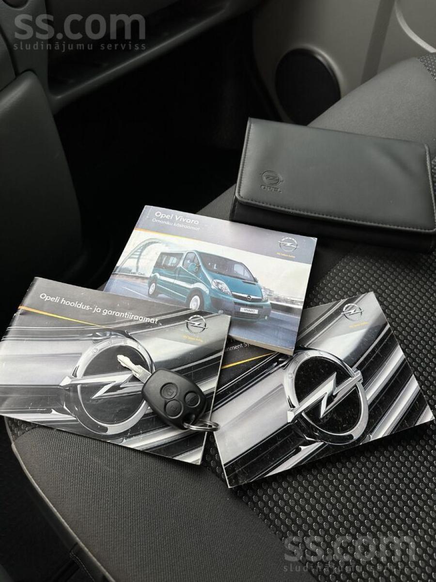 Melns Opel Vivaro 2012 Tallina, ar dzinēja tilpumu 2.00 L un nobraukumu 392 tūkst. km par 6999 €, foto 29 vietnē AUTOMOTO.COM.LV