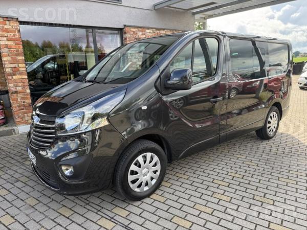 Black Opel Vivaro 2015 in Talsi, with an engine capacity of 1.60 L and mileage of 0 thousand km for 9995 €, photo 1 on AUTOMOTO.COM.LV