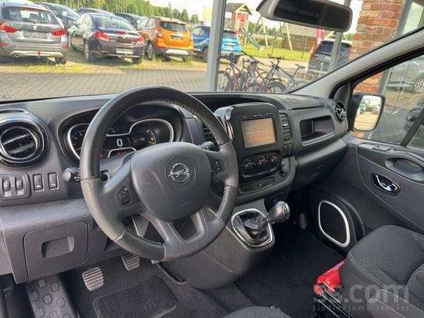 Black Opel Vivaro 2015 in Talsi, with an engine capacity of 1.60 L and mileage of 0 thousand km for 9995 €, photo 9 on AUTOMOTO.COM.LV
