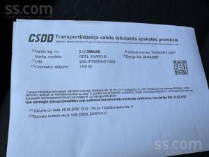 Black Opel Vivaro 2015 in Talsi, with an engine capacity of 1.60 L and mileage of 0 thousand km for 9995 €, photo 25 on AUTOMOTO.COM.LV