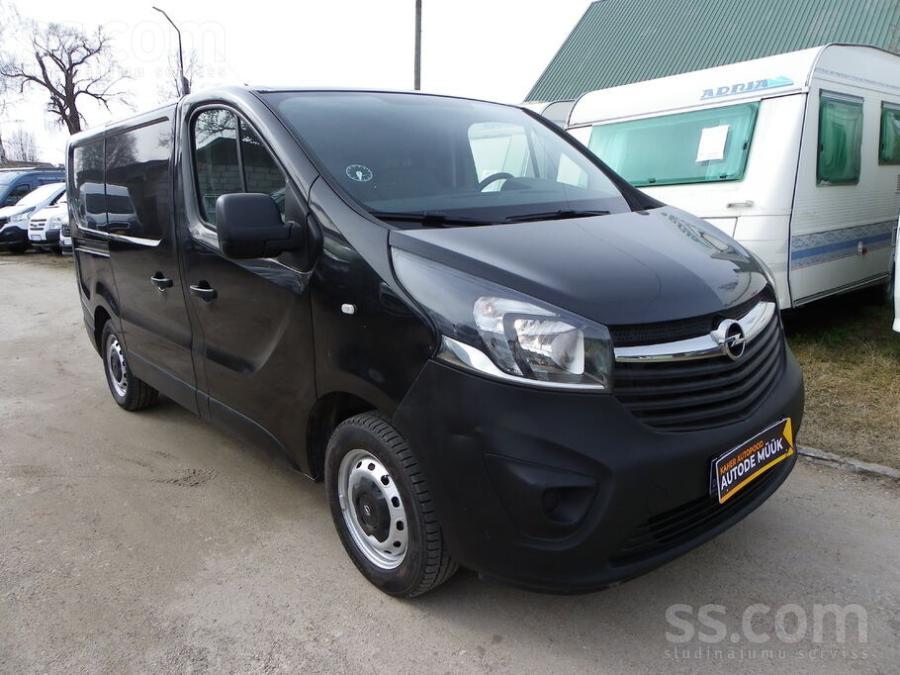 Black Opel Vivaro 2015 in Valka, with an engine capacity of 1.60 L and mileage of 179 thousand km for 7500 €, photo 1 on AUTOMOTO.COM.LV