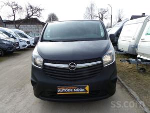 Black Opel Vivaro 2015 in Valka, with an engine capacity of 1.60 L and mileage of 179 thousand km for 7500 €, photo 3 on AUTOMOTO.COM.LV
