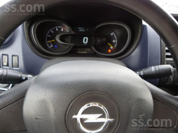 Black Opel Vivaro 2015 in Valka, with an engine capacity of 1.60 L and mileage of 179 thousand km for 7500 €, photo 8 on AUTOMOTO.COM.LV