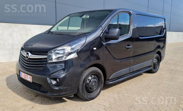 Melns Opel Vivaro 2016 Rīga, ar dzinēja tilpumu 1.60 L un nobraukumu 0 tūkst. km par 7990 €, foto 2 vietnē AUTOMOTO.COM.LV
