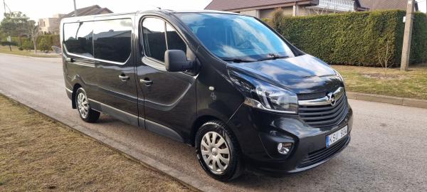 Melns Opel Vivaro 2016 Kėdainiai, ar dzinēja tilpumu 1.60 L un nobraukumu 110 tūkst. km par 12500 €, foto 2 vietnē AUTOMOTO.COM.LV