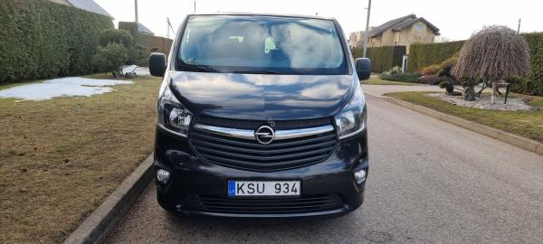 Melns Opel Vivaro 2016 Kėdainiai, ar dzinēja tilpumu 1.60 L un nobraukumu 110 tūkst. km par 12500 €, foto 3 vietnē AUTOMOTO.COM.LV