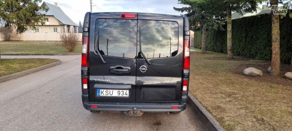 Melns Opel Vivaro 2016 Kėdainiai, ar dzinēja tilpumu 1.60 L un nobraukumu 110 tūkst. km par 12500 €, foto 6 vietnē AUTOMOTO.COM.LV