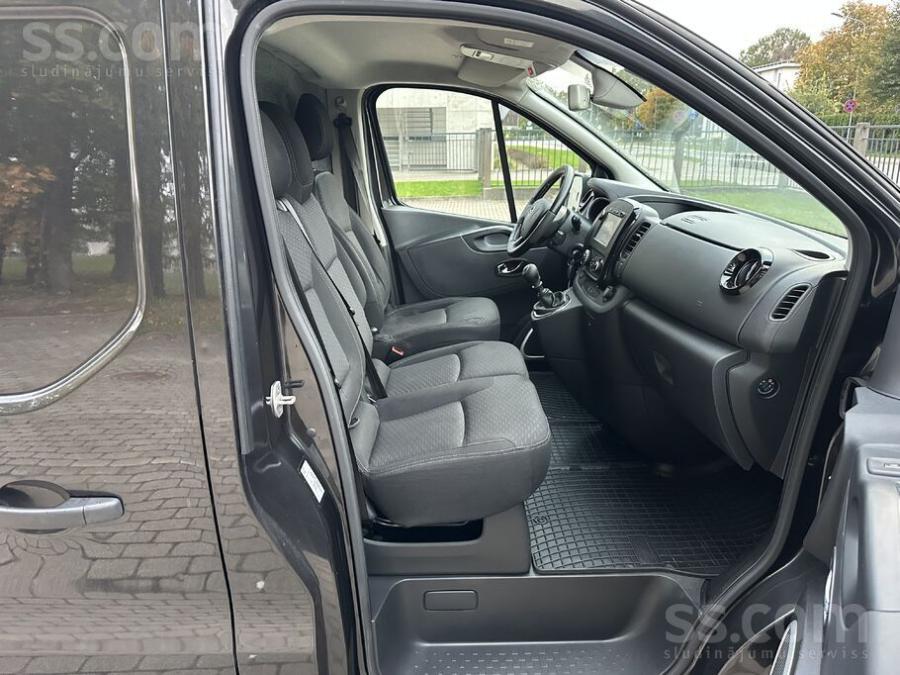 Melns Opel Vivaro 2016 Jelgava, ar dzinēja tilpumu 1.60 L un nobraukumu 258 tūkst. km par 5950 €, foto 12 vietnē AUTOMOTO.COM.LV