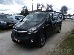 Black Opel Vivaro 2018 in Valka, with an engine capacity of 1.60 L and mileage of 214 thousand km for 9500 €, photo 3 on AUTOMOTO.COM.LV