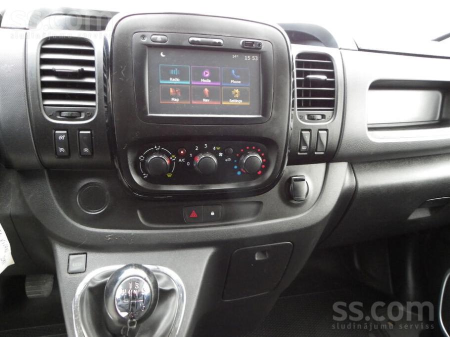 Black Opel Vivaro 2018 in Valka, with an engine capacity of 1.60 L and mileage of 214 thousand km for 9500 €, photo 12 on AUTOMOTO.COM.LV