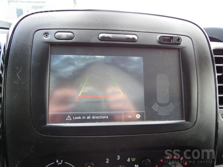 Black Opel Vivaro 2018 in Valka, with an engine capacity of 1.60 L and mileage of 214 thousand km for 9500 €, photo 14 on AUTOMOTO.COM.LV