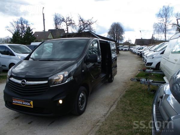 Melns Opel Vivaro 2018 Valka, ar dzinēja tilpumu 1.60 L un nobraukumu 214 tūkst. km par 9500 €, foto 1 vietnē AUTOMOTO.COM.LV