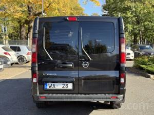 Black Opel Vivaro 2020 in Riga, with an engine capacity of 1.60 L and mileage of 137 thousand km for 15700 €, photo 5 on AUTOMOTO.COM.LV