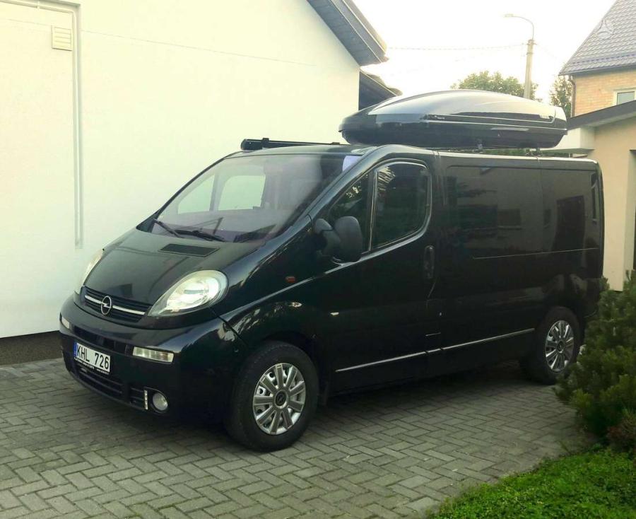 Melns Opel Vivaro 2002 Šauļi, ar dzinēja tilpumu 1.87 L un nobraukumu 320 tūkst. km par 6850 €, foto 17 vietnē AUTOMOTO.COM.LV