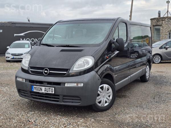 Melns Opel Vivaro 2005 Liepāja, ar dzinēja tilpumu 1.90 L un nobraukumu 0 tūkst. km par 5490 €, foto 1 vietnē AUTOMOTO.COM.LV