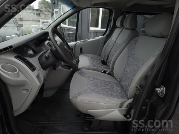 Melns Opel Vivaro 2005 Liepāja, ar dzinēja tilpumu 1.90 L un nobraukumu 0 tūkst. km par 5490 €, foto 10 vietnē AUTOMOTO.COM.LV