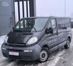 Black Opel Vivaro 2005 in Vilnius, with an engine capacity of 1.90 L and mileage of 342 thousand km for 4444 €, photo  on AUTOMOTO.COM.LV