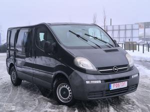 Black Opel Vivaro 2005 in Vilnius, with an engine capacity of 1.90 L and mileage of 342 thousand km for 4444 €, photo 2 on AUTOMOTO.COM.LV