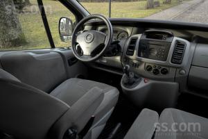 Black Opel Vivaro 2005 in Jelgava, with an engine capacity of 1.90 L and mileage of 365 thousand km for 4500 €, photo 8 on AUTOMOTO.COM.LV