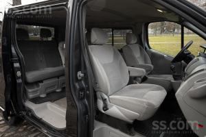 Black Opel Vivaro 2005 in Jelgava, with an engine capacity of 1.90 L and mileage of 365 thousand km for 4500 €, photo 14 on AUTOMOTO.COM.LV