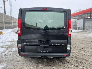 Black Opel Vivaro 2006 in Vilnius, with an engine capacity of 2.00 L and mileage of 266 thousand km for 5800 €, photo 6 on AUTOMOTO.COM.LV