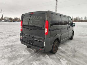 Black Opel Vivaro 2007 in Marijampole, with an engine capacity of 2.00 L and mileage of 293 thousand km for 6200 €, photo 5 on AUTOMOTO.COM.LV