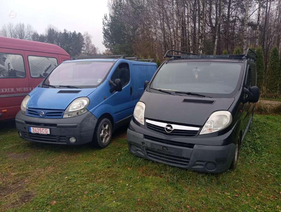 Melns Opel Vivaro 2008 Jonava, ar dzinēja tilpumu 2.00 L un nobraukumu 250 tūkst. km par 1650 €, foto 1 vietnē AUTOMOTO.COM.LV