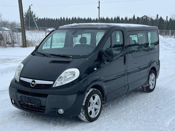 Melns Opel Vivaro 2008 Kėdainiai, ar dzinēja tilpumu 2.46 L un nobraukumu 305 tūkst. km par 7300 €, foto 1 vietnē AUTOMOTO.COM.LV