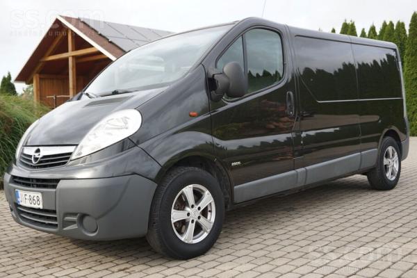 Black Opel Vivaro 2008 in Bauska, with an engine capacity of 2.00 L and mileage of 358 thousand km for 5300 €, photo 1 on AUTOMOTO.COM.LV