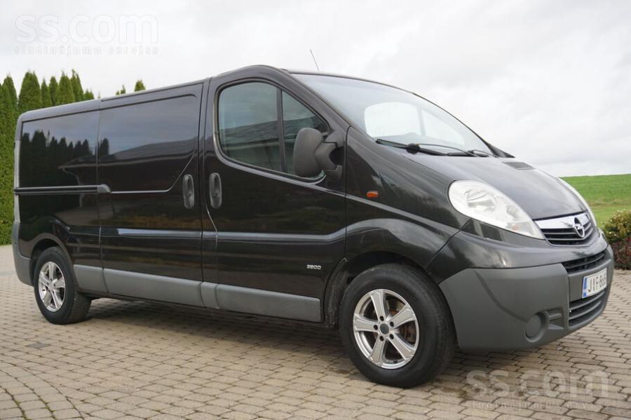 Melns Opel Vivaro 2008 Bauska, ar dzinēja tilpumu 2.00 L un nobraukumu 358 tūkst. km par 5300 €, foto 6 vietnē AUTOMOTO.COM.LV