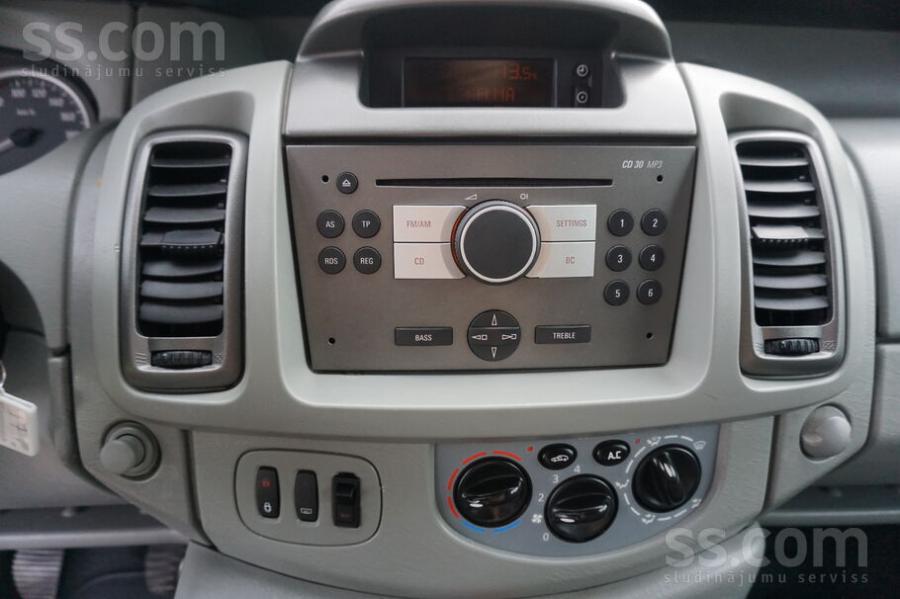 Melns Opel Vivaro 2008 Bauska, ar dzinēja tilpumu 2.00 L un nobraukumu 358 tūkst. km par 5300 €, foto 11 vietnē AUTOMOTO.COM.LV