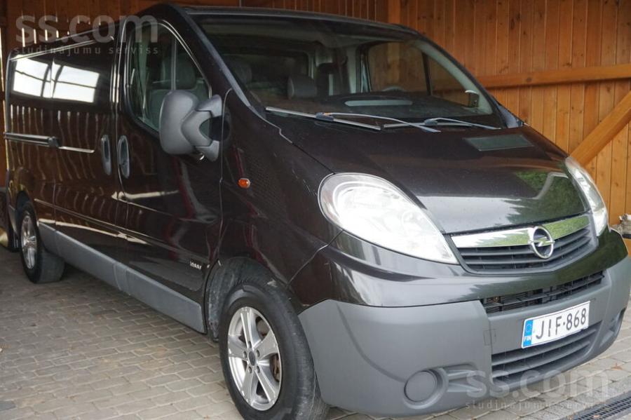Melns Opel Vivaro 2008 Bauska, ar dzinēja tilpumu 2.00 L un nobraukumu 358 tūkst. km par 5300 €, foto 14 vietnē AUTOMOTO.COM.LV