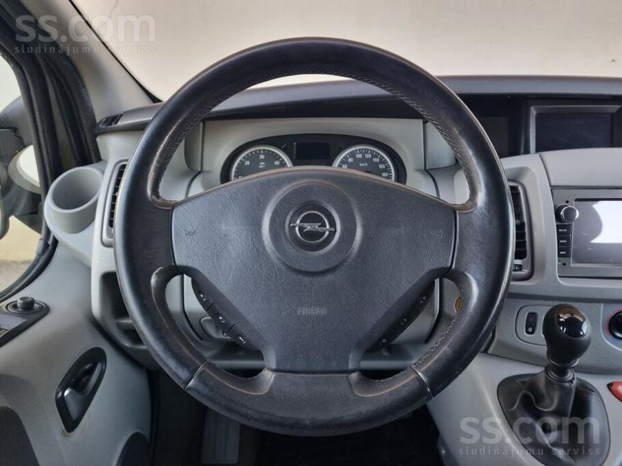 Melns Opel Vivaro 2009 Ogre, ar dzinēja tilpumu 2.50 L un nobraukumu 309 tūkst. km par 8150 €, foto 16 vietnē AUTOMOTO.COM.LV