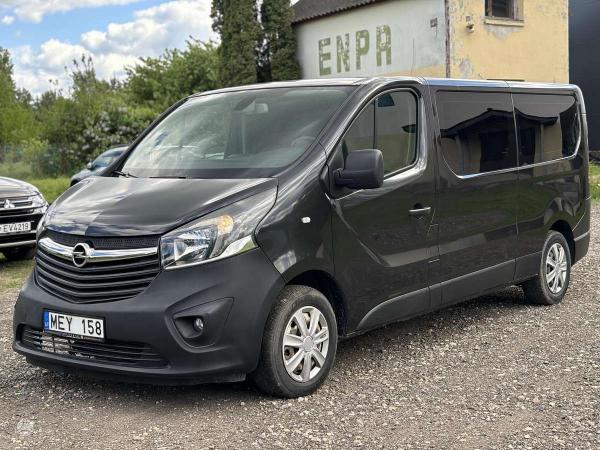 Melns Opel Vivaro 2017 Ukmergė, ar dzinēja tilpumu 1.60 L un nobraukumu 330 tūkst. km par 6400 €, foto 1 vietnē AUTOMOTO.COM.LV