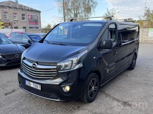 Black Opel Vivaro 2017 in Daugavpils, with an engine capacity of 1.60 L and mileage of 0 thousand km for 8300 €, photo 4 on AUTOMOTO.COM.LV