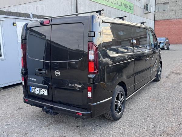 Black Opel Vivaro 2017 in Daugavpils, with an engine capacity of 1.60 L and mileage of 0 thousand km for 8300 €, photo 7 on AUTOMOTO.COM.LV