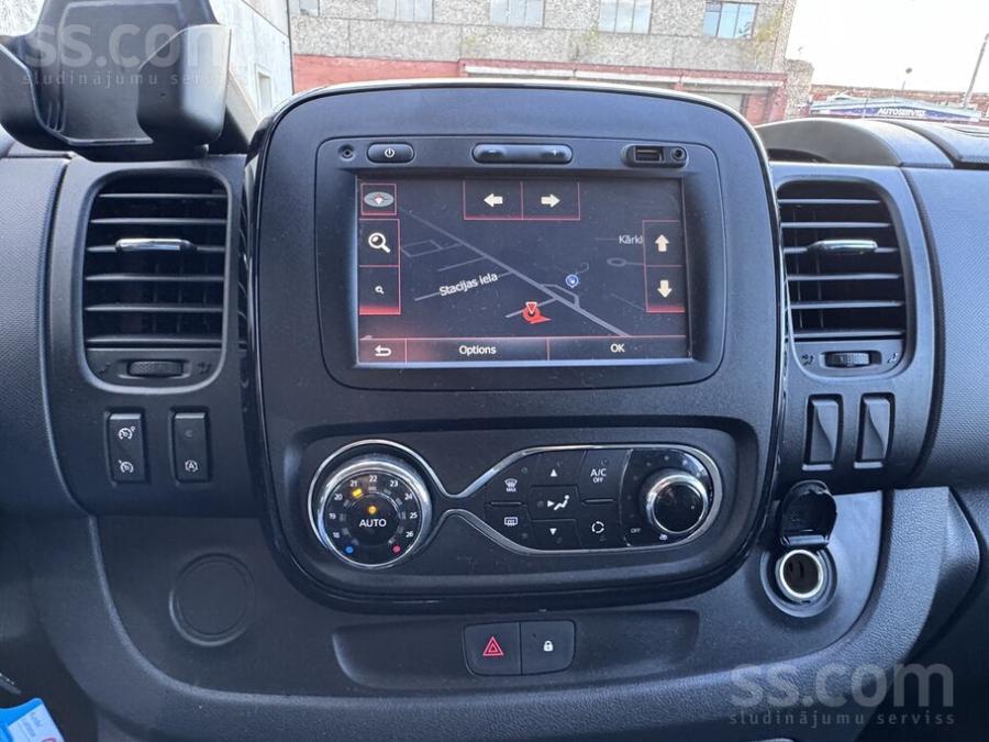 Black Opel Vivaro 2017 in Daugavpils, with an engine capacity of 1.60 L and mileage of 0 thousand km for 8300 €, photo 17 on AUTOMOTO.COM.LV