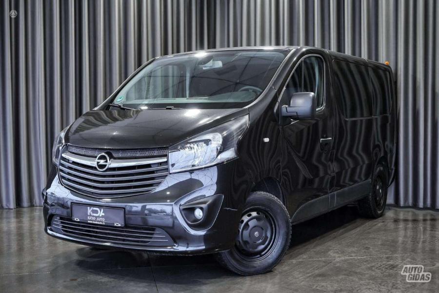 Black Opel Vivaro 2018 in Marijampole, with an engine capacity of 1.60 L and mileage of 164 thousand km for 12750 €, photo 2 on AUTOMOTO.COM.LV