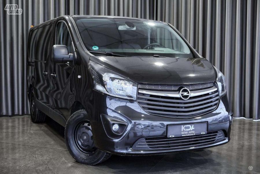 Black Opel Vivaro 2018 in Marijampole, with an engine capacity of 1.60 L and mileage of 164 thousand km for 12750 €, photo 3 on AUTOMOTO.COM.LV