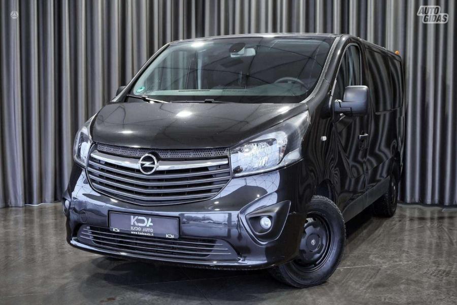 Black Opel Vivaro 2018 in Marijampole, with an engine capacity of 1.60 L and mileage of 164 thousand km for 12750 €, photo 5 on AUTOMOTO.COM.LV